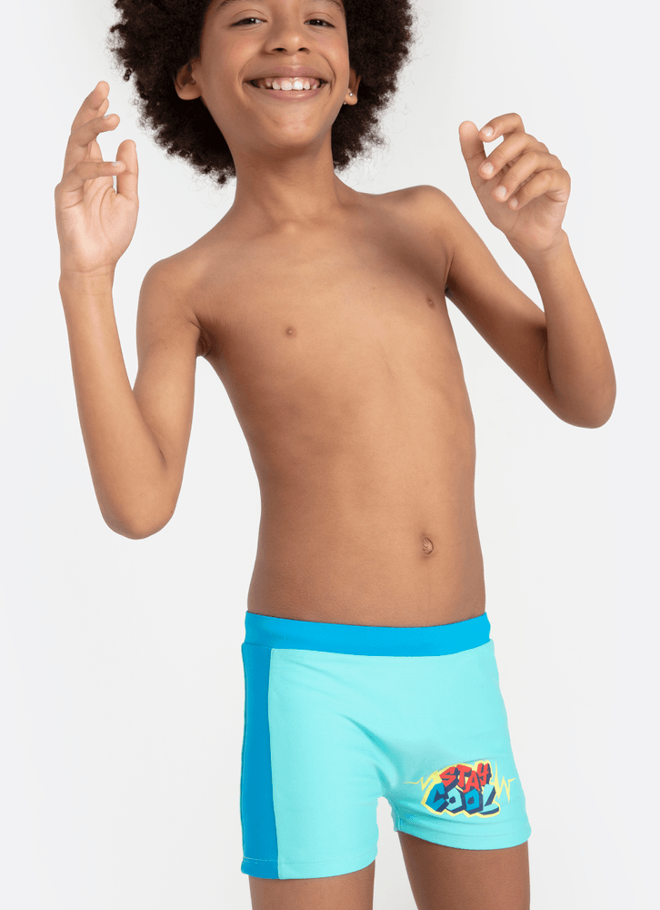 Sunga Boxer Menino Tubarão Hip Hop - Puket